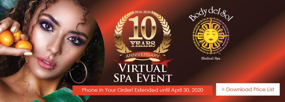 Body del Sol - Anniversary Special Rates Extended Until April 30th!